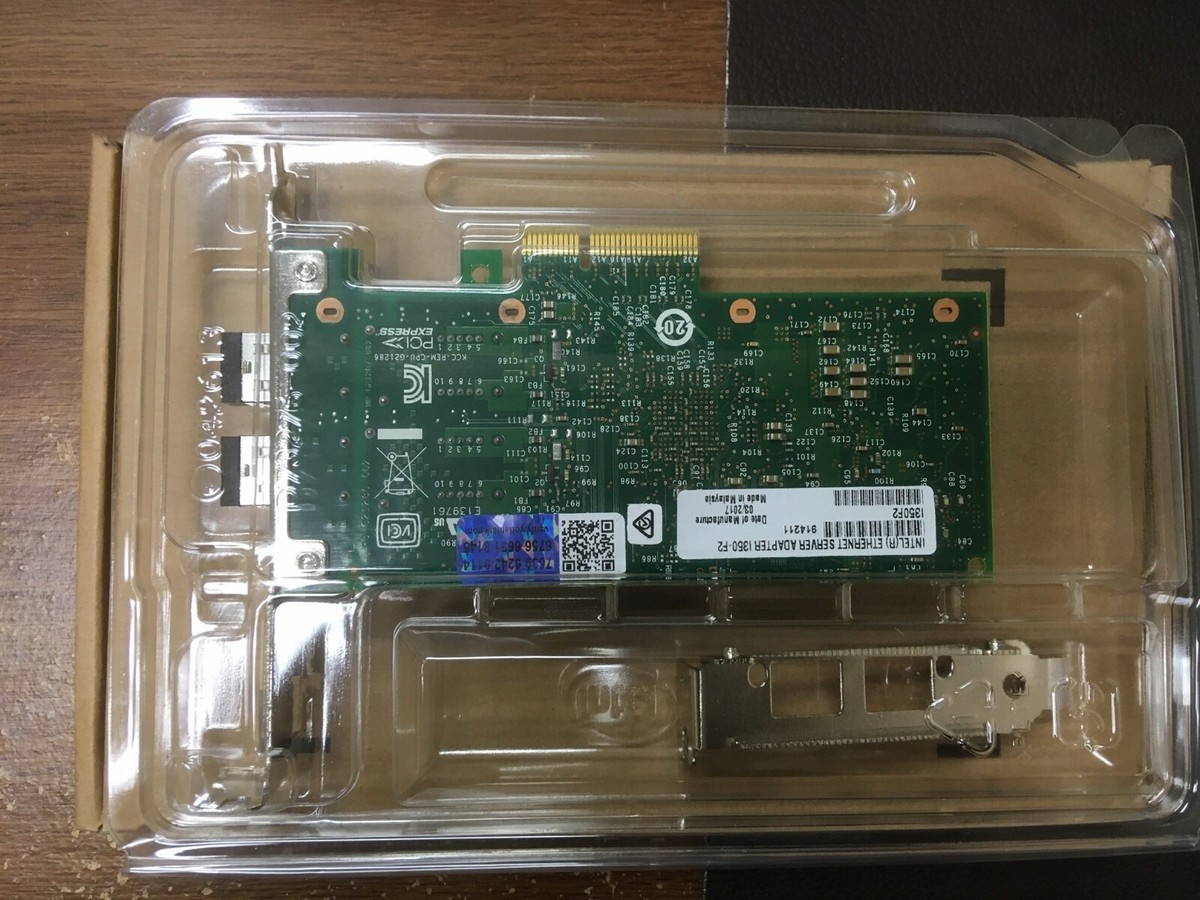 Intel Ethernet Server Adapter I350f2 Ebay I350 T2 10m/100m/1000m Dual