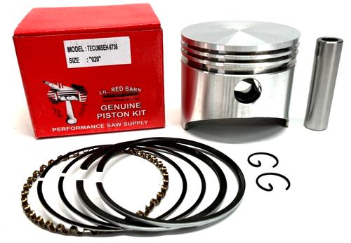 .020" OVERSIZE PISTON FITS TECUMSEH HH100 SEARS SURBAN & BOLENS GARDEN ...