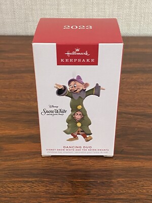 2023 Hallmark Keepsake Snow White & The Seven Dwarfs Dancing Duo ...