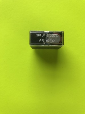 NEW Gruner 281A 19 200D Relay | eBay.de