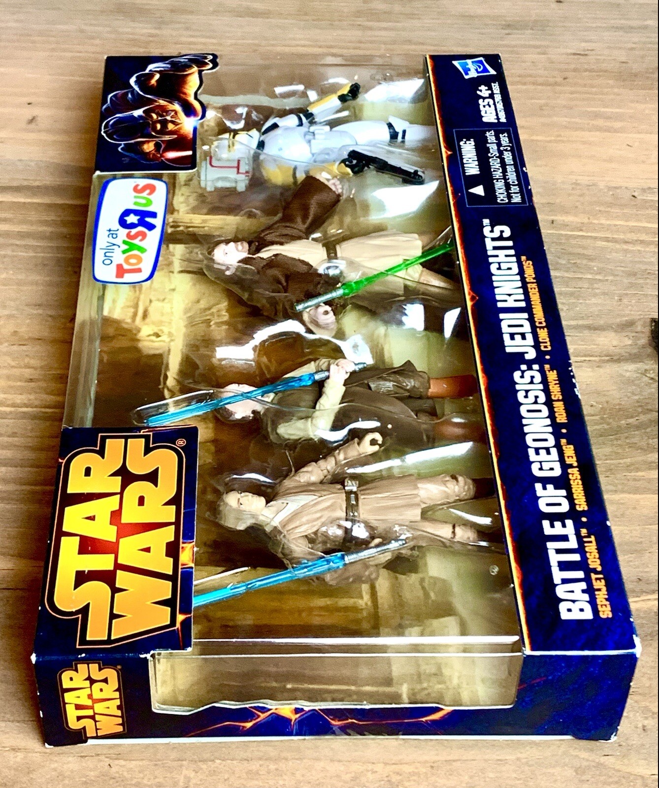 Star Wars Battle of Geonosis Jedi Knights Set TRU Exclusive RARE! NEW ...