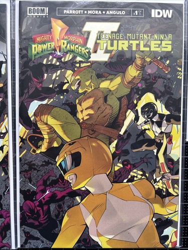 MMPR TMNT II #1 Cover Comic Set & Variant F CVR All NM 🔥 | eBay