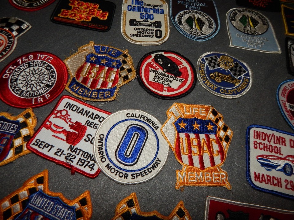 Vintage Car Racing Patches & Stickers 43 Pieces Estate Find | eBay