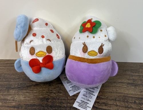 Donald & Daisy Duck Munchlings Plush Micro Cane Eggnog Season's ...