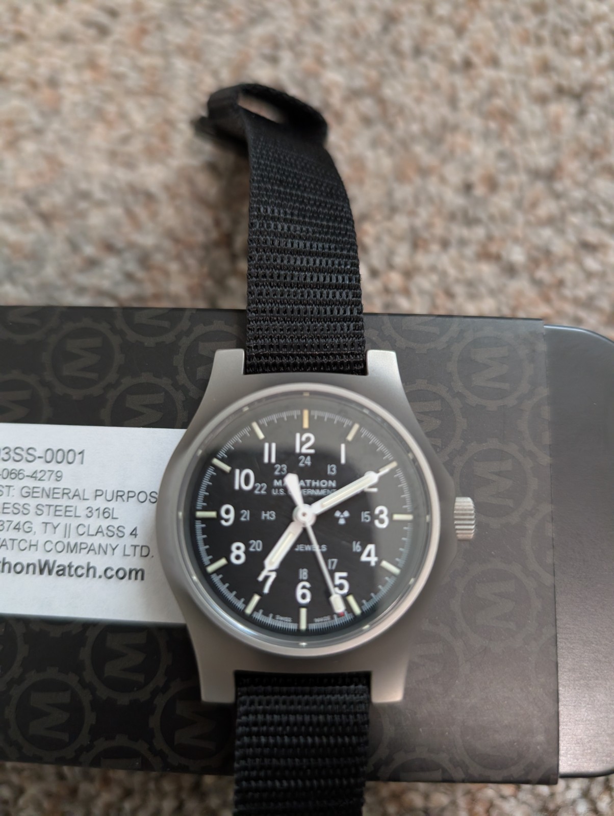 Marathon General Purpose Mechanical Watch 36 mm, Stainless Steel... | eBay