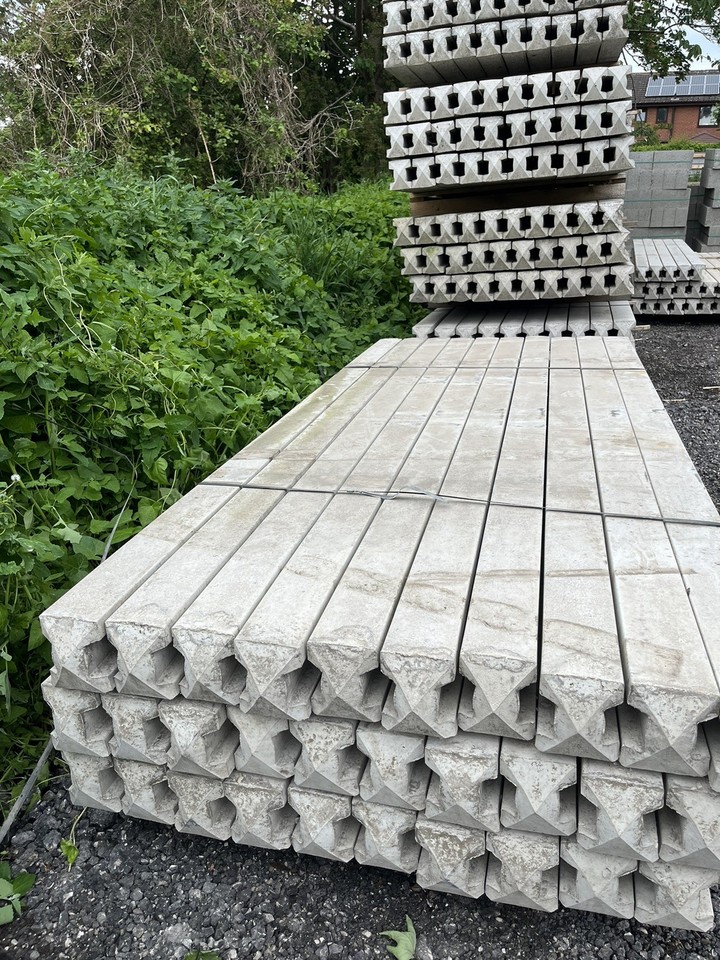 concrete fence posts 8ft Fencing | eBay UK