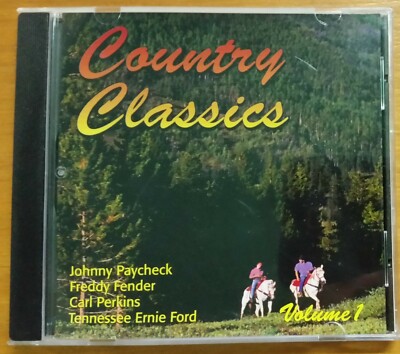 CD ... COUNTRY CLASSICS volume 1 - 10 artists - see track listing ...