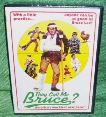 NEW RARE OOP CODE RED THEY CALL ME BRUCE? CULT COMEDY MOVIE DVD 1982 ...