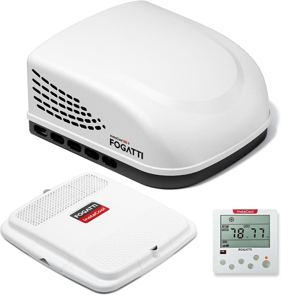 FOGATTI 13,500 BTU RV Air Conditioner Camper Rooftop AC Unit For ...