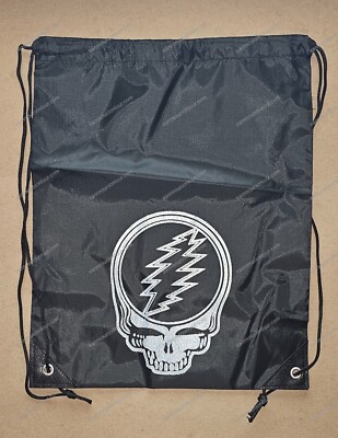 Grateful Dead - Reflective Ink Stealie lot Drawstring Backpack, SYF ...