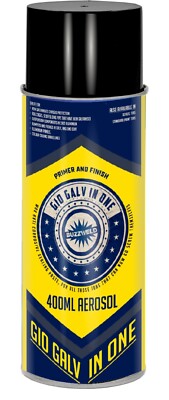 Galvanised Chassis Pain GIO Buzzweld Paint satin black direct to galv ...