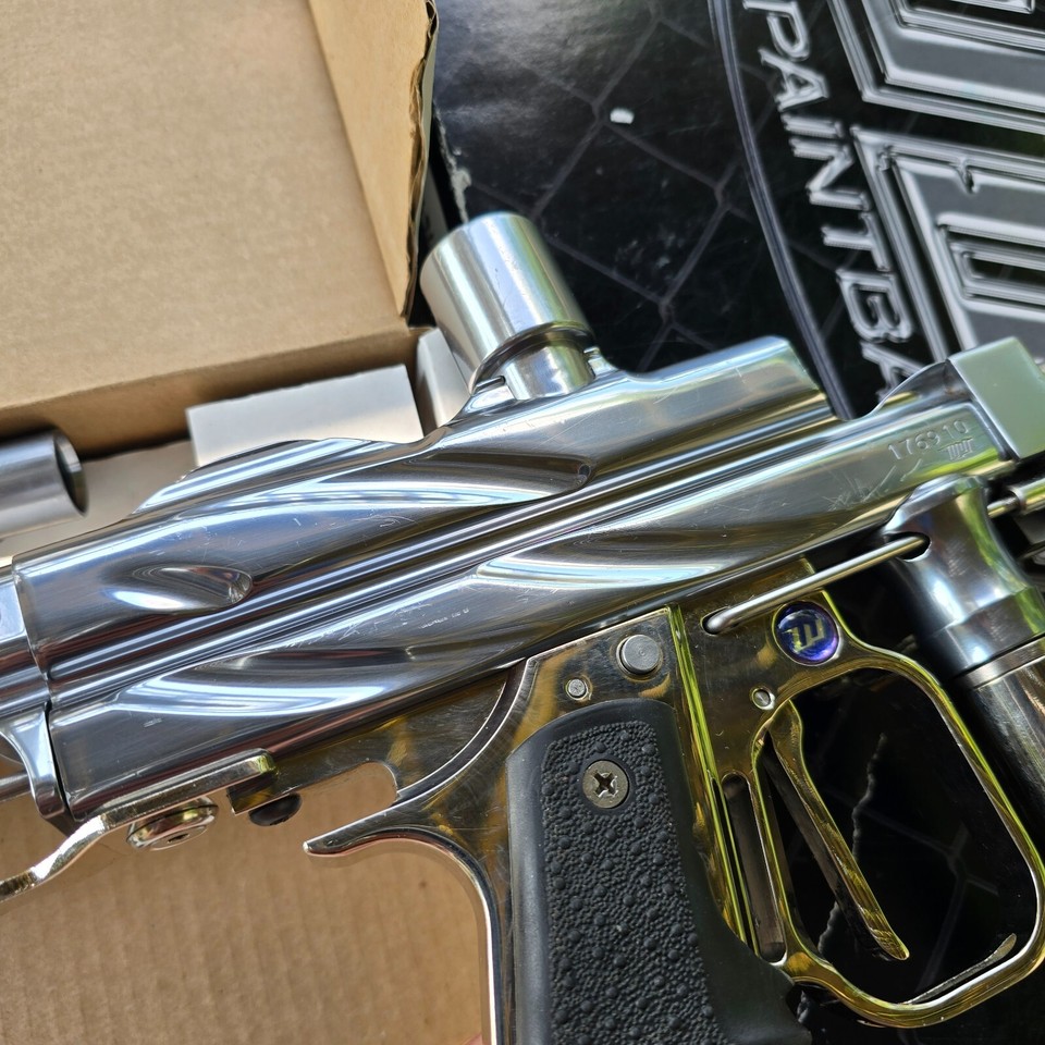WGP 2K4 Prostock Autococker Paintball Marker - Titanium - Box Collector ...