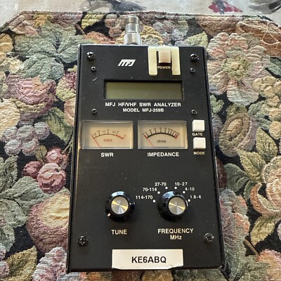 MFJ-259B HF/VHF SWR Analyzer | eBay