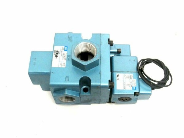 MAC Valves 57D-12-112CA Locking Conduit 1/2" NPS Solenoid Valve for ...