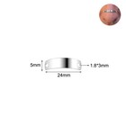 15Pcs/Lot 20G 18G CZ Opal Nose Studs with Stainless Steel Patch Nostil ...