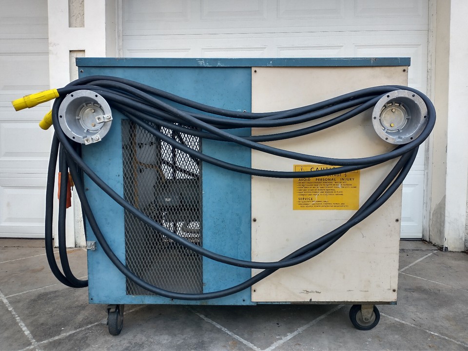 Avtron K696 Load Bank 250KW 240/480V 3Ph, w/ Cable Set & Shark 100 Digital Meter | eBay