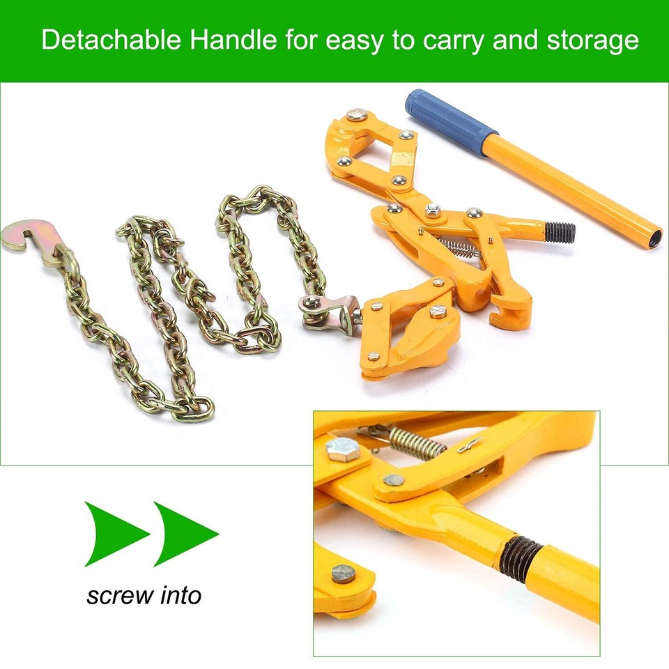 Fence Chain Strainer Barbed Wire Stretcher Chain Link Puller Tightener ...