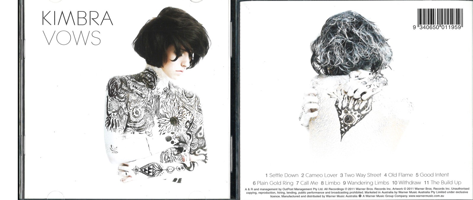 130D NEW MUSIC (CD) KIMBRA VOWS | eBay Australia