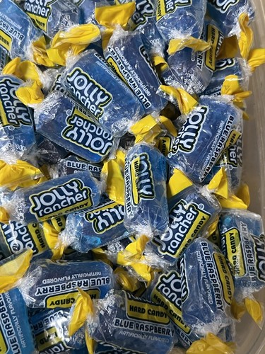 Jolly Ranchers Blue Raspberry 1 pound ( 16 ounces ) BULK Hard Candy ...