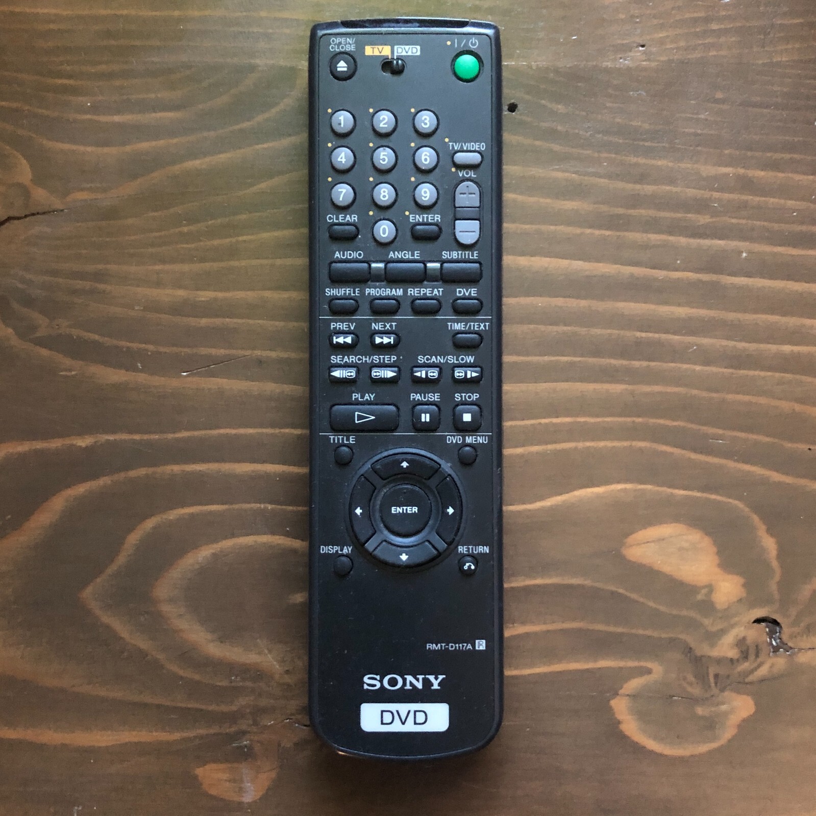 Sony RMT-D117A DVD Player Remote Control for DVP-S56 DVP-S560D DVP-560D ...