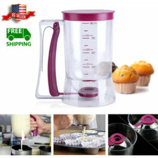 Muffins Batter Dispenser 900 Ml Cupcake Pancake Baking Kitchen Tool ...