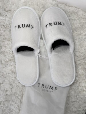***NEW** TRUMP Hotels Spa Slippers | eBay