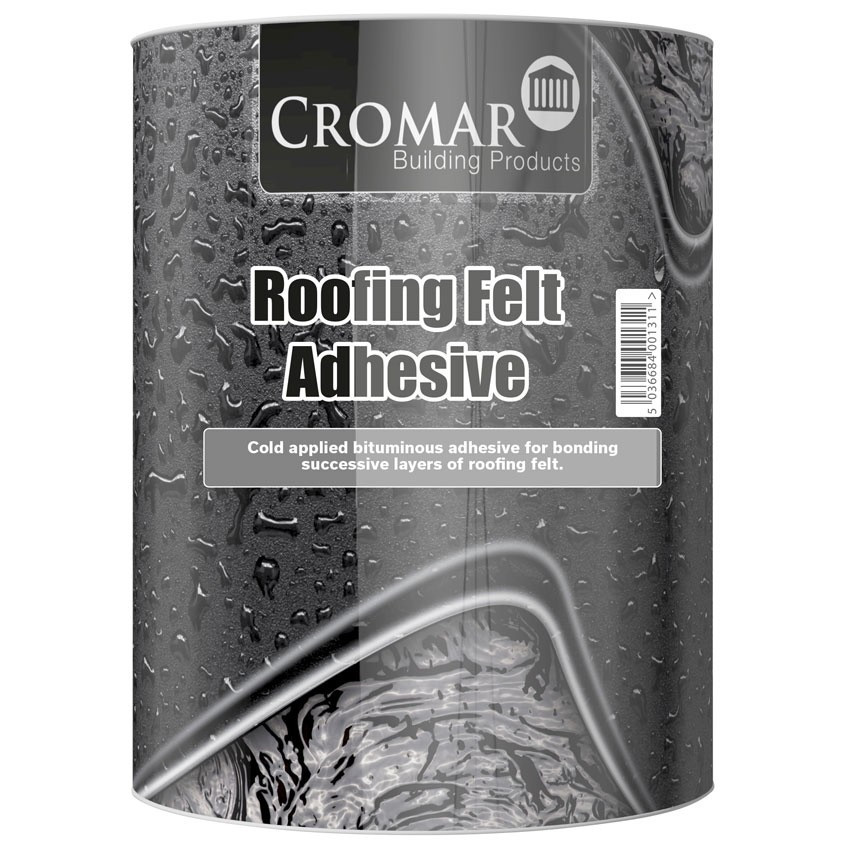 Cromar Roof Felt Adhesive | Bonding Roofing Felt | Cold Applied Sealant ...