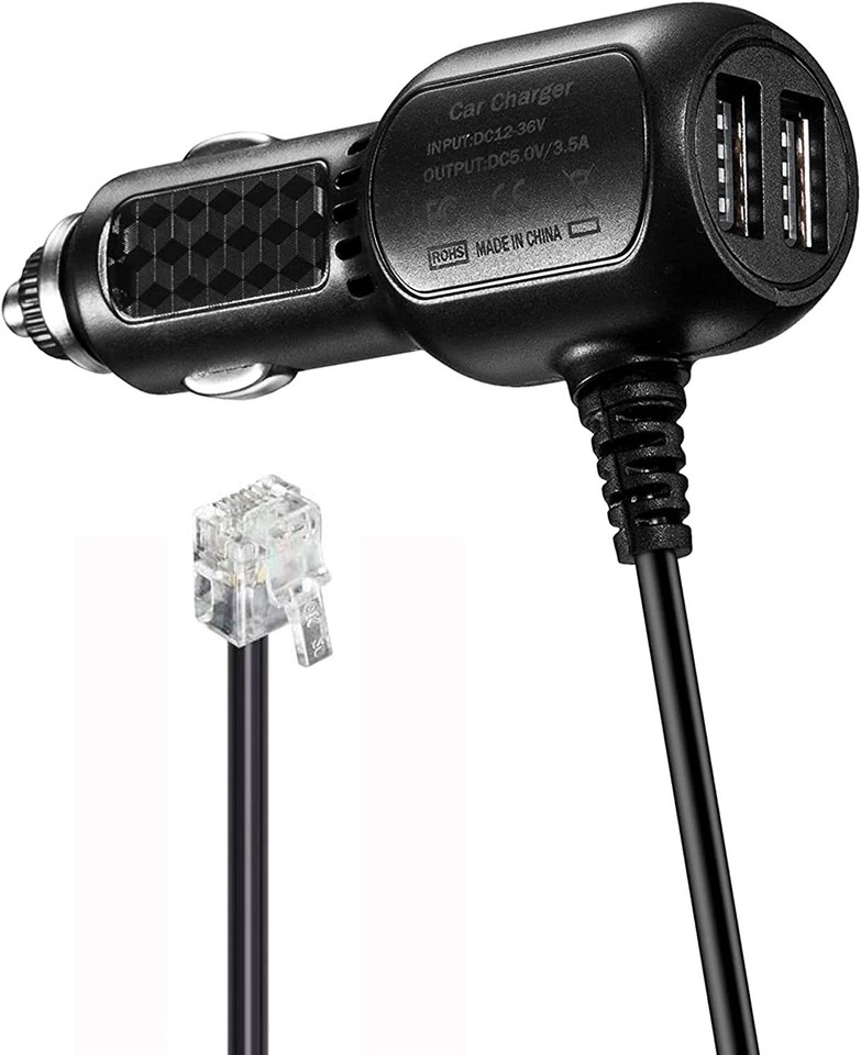 Replace Uniden R3 R7 R1 Radar Detector Power Cable Compatibe for Black ...