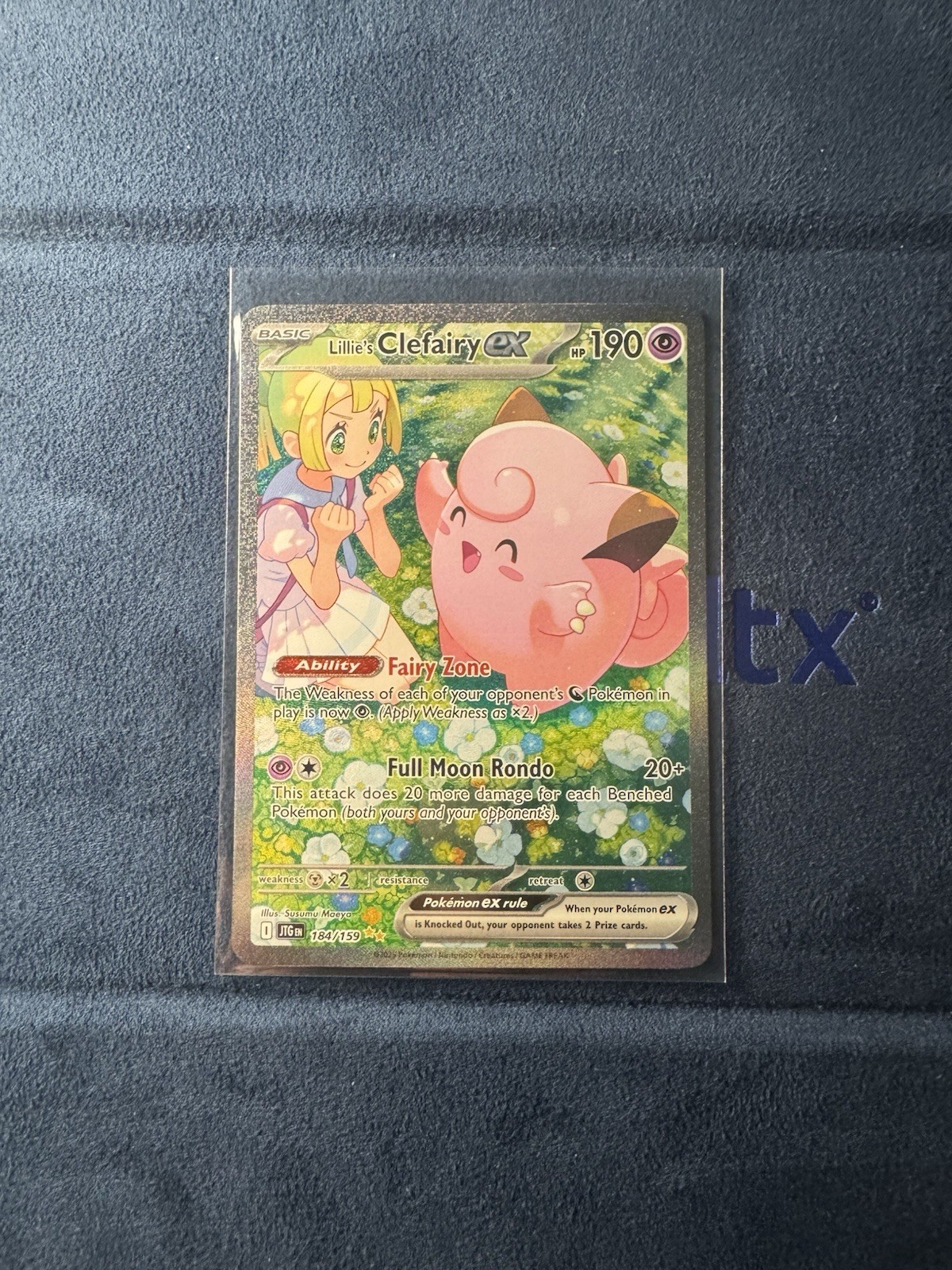 Lillie's Clefairy ex 2025 Scarlet & Violet: Journey Together #184/159 ...