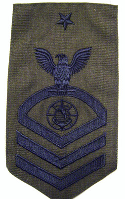 USN RATING BADGE RPCS RELIGIOUS PROGRAMS SPECIALIST SENIOR CPO BLACK ON ...