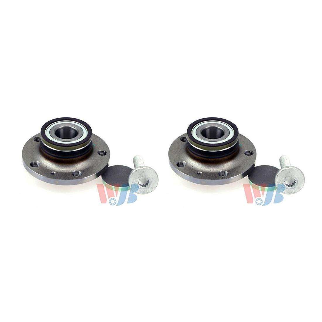 2 WJB Rear Wheel Hubs & Bearing set pairs For 08-09 Audi TT,2014 ...