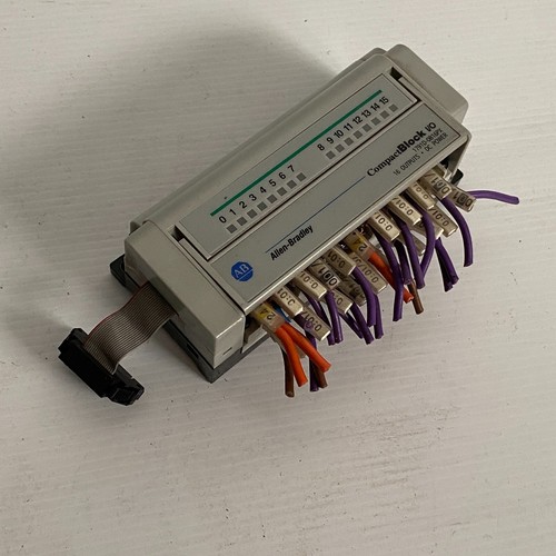 Allen Bradley 1791D-0B16PX Block Expansion 16Pt Output Sink DeviceNet ...