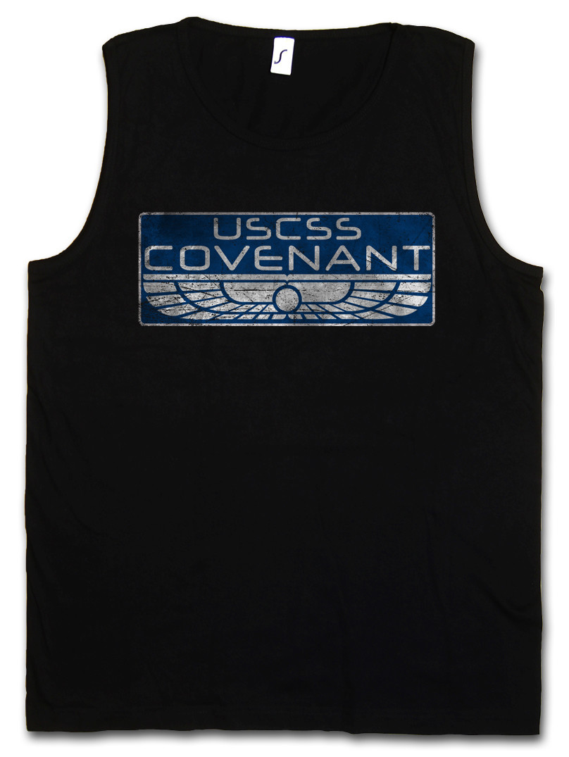 USCSS COVENANT SHOULDER PATCH TANK TOP Ripley Yutani Prometheus ...