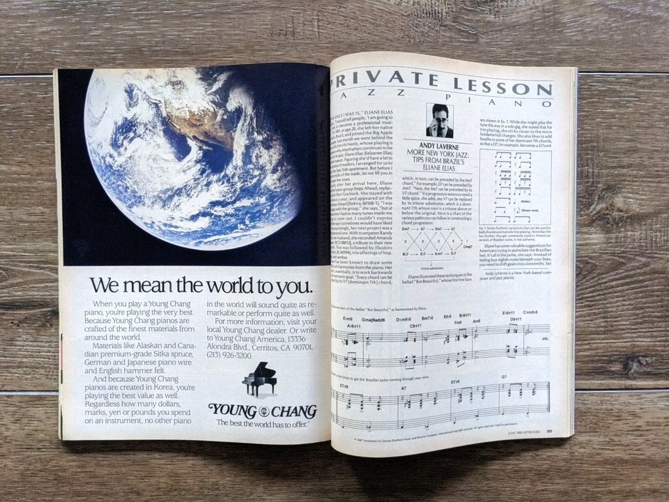 Keyboard Magazine 1980's Lot 6 Randy Newman Brian Eno Lyle Mays MAG2 | eBay