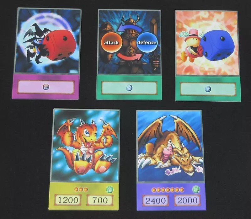 Yugioh Anime Card Set- Joey (Jinzo, Red Eyes, Time Wizard, Baby ...