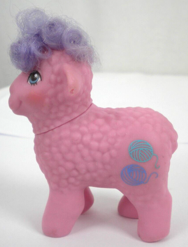 G1 My Little Pony MLP Pretty Pal Baby Woolly lamb sheep - Some Flaws ...