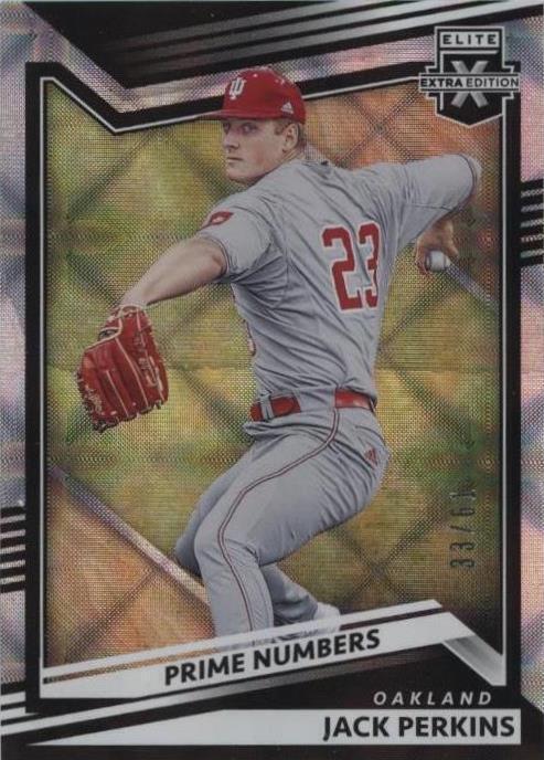 2022 Panini Elite Extra Edition - Jack Perkins #154 Prime Numbers B /61 ...
