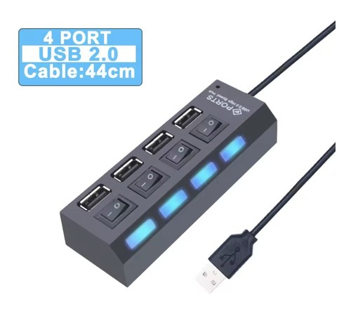 HUB USB 3.0 Superspeed 4 ports USB multiport Neuf Adaptateur pc ...