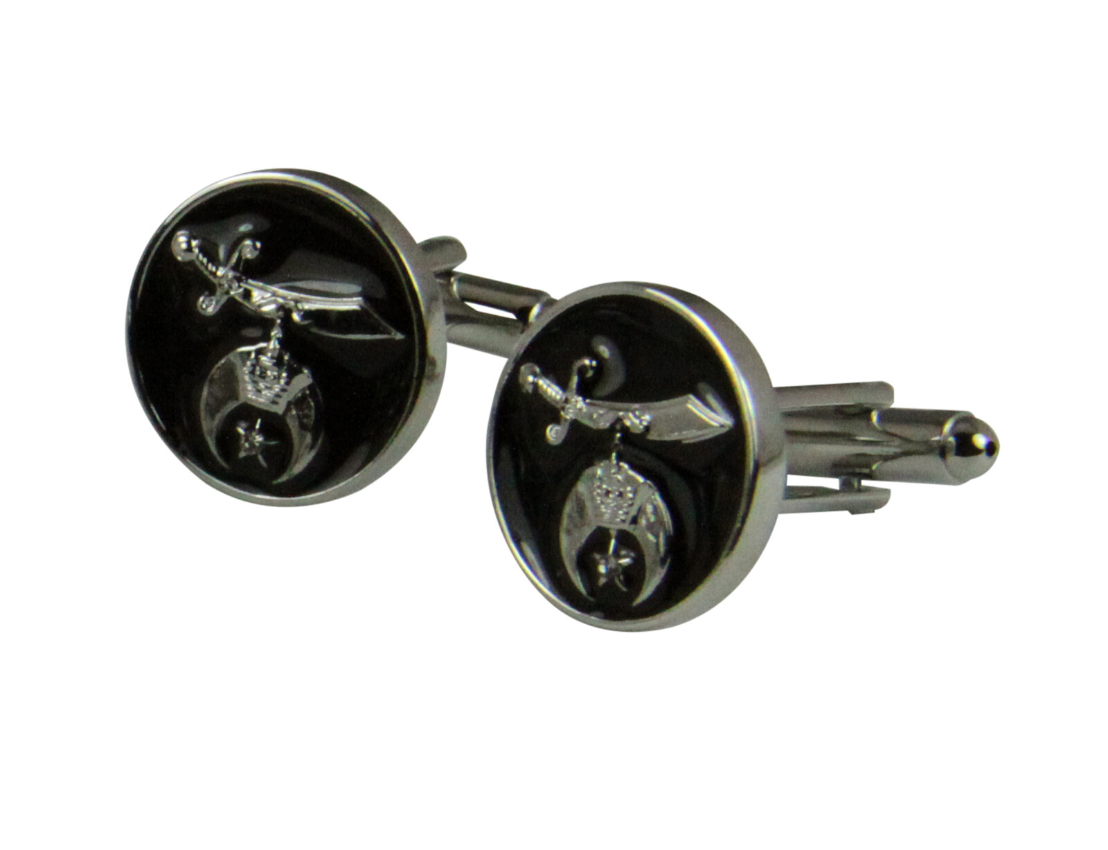 4031920 Set of Shriner Cufflinks Cuff Links Shrine Noble Scimitar Moon ...