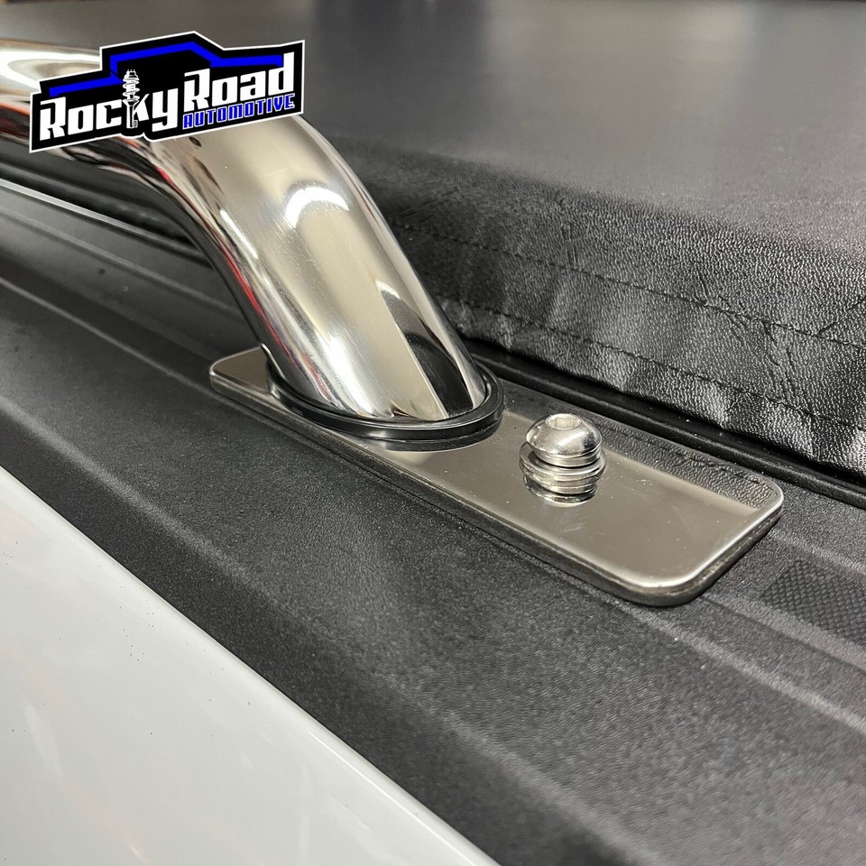 Stainless Steel Bed Rails for 2020-2025 Silverado Sierra 2500HD 3500HD ...