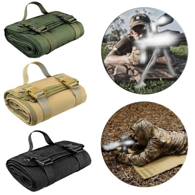 Shooting Mat Tactical Roll-up Padded Shooter Mats Blanket Mat for Range ...