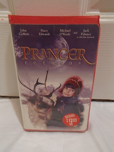 PRANCER RETURNS - VHS / John Corbett, Jack Palance Christmas Reindeer Film 696306028734| eBay