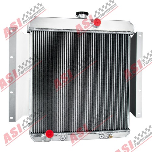 4 Row Aluminum Radiator For 1961-1969 1964 Dodge D100 Series Pickup 5 ...