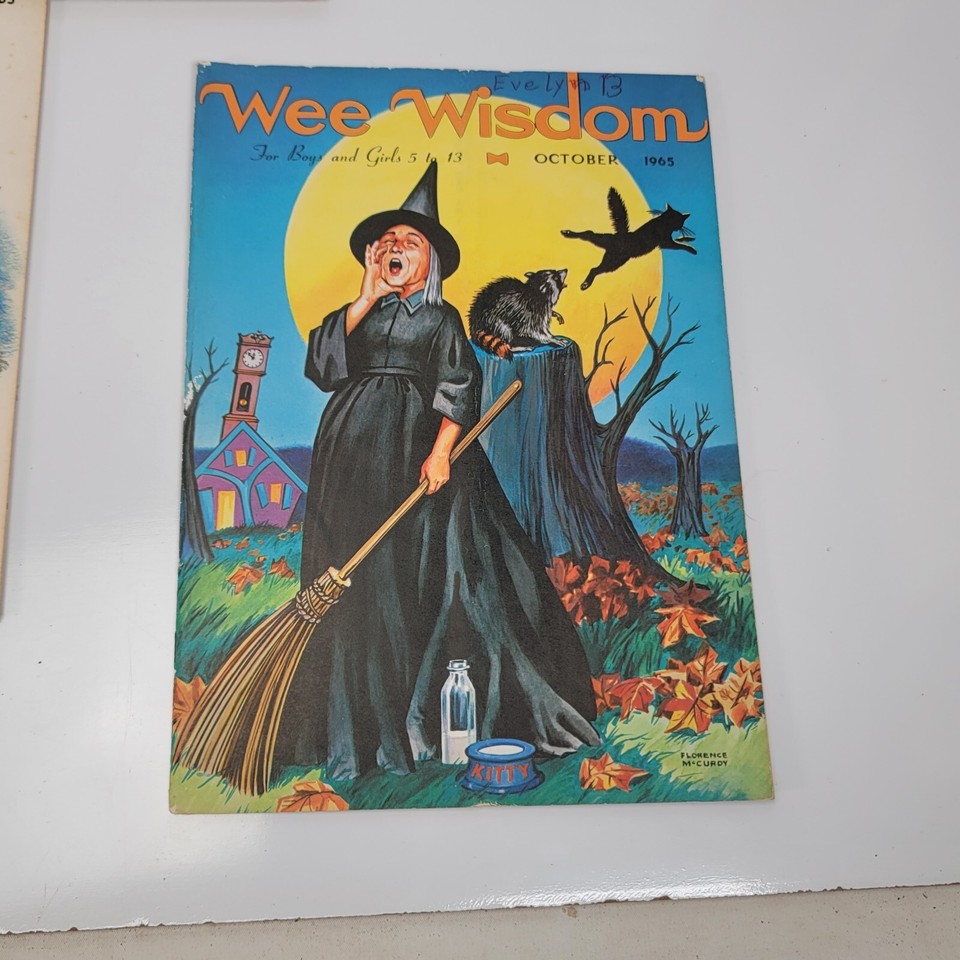 Wee Wisdom Childrens Magazine Christianity Character Building 1965 ...