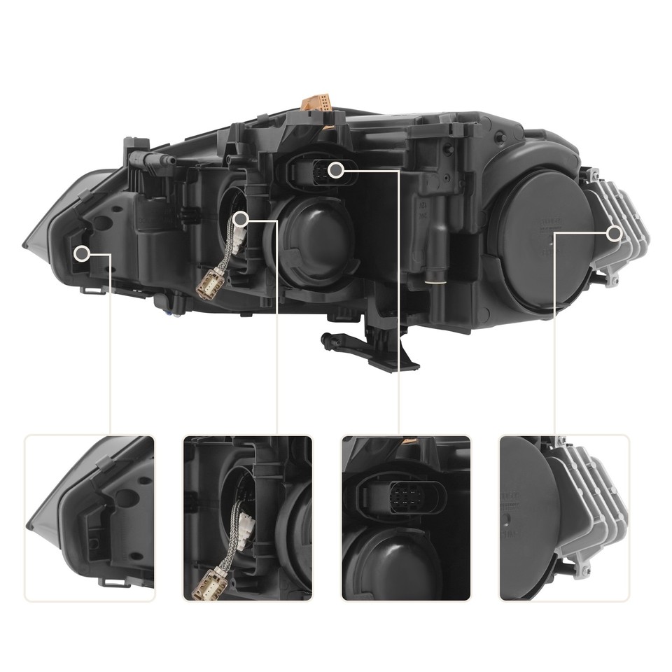 For 13-17 Audi A5/A5 Quattro/S5 2-Door HID/Xenon Non-AFS Headlight ...
