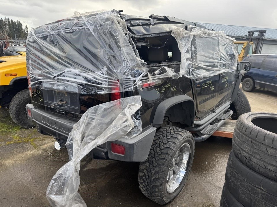 2003-09 Hummer H2 Lower Rock Slider Pair, LH/RH, Black - OEM | eBay