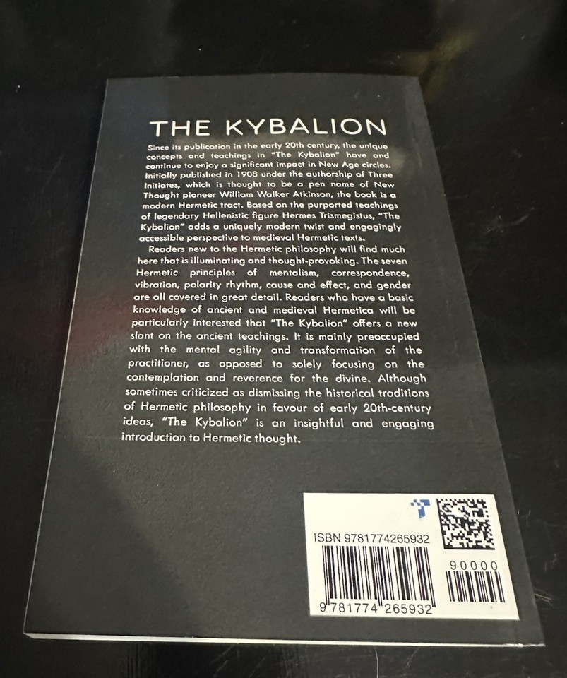 The Kybalion: Three Initiates-Paperback | eBay