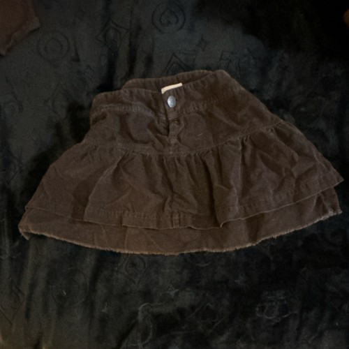 Maurices Brown Corduroy Mini Skirt Layered Button Cotton Size 2/4 | eBay