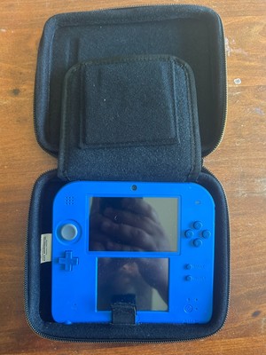 Nintendo 2DS Blue Handheld Console With Stylus Tested & Working** No ...