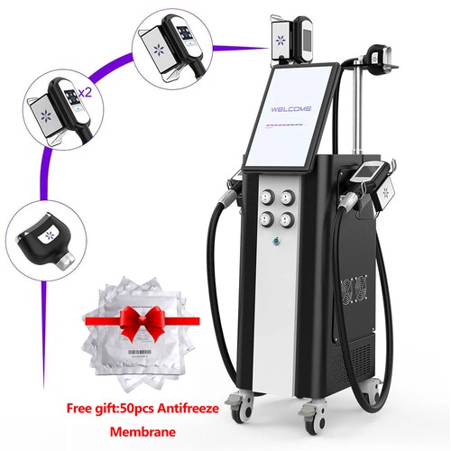 4 Handles Freezing Double Chin Removal Cool Therapy Body Massager ...